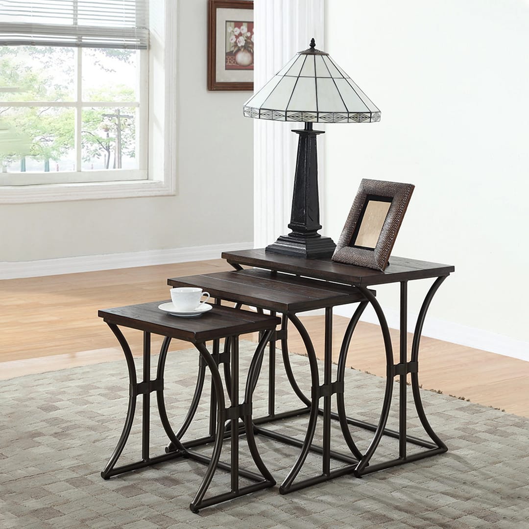 3 Piece Billie Nesting Table Set