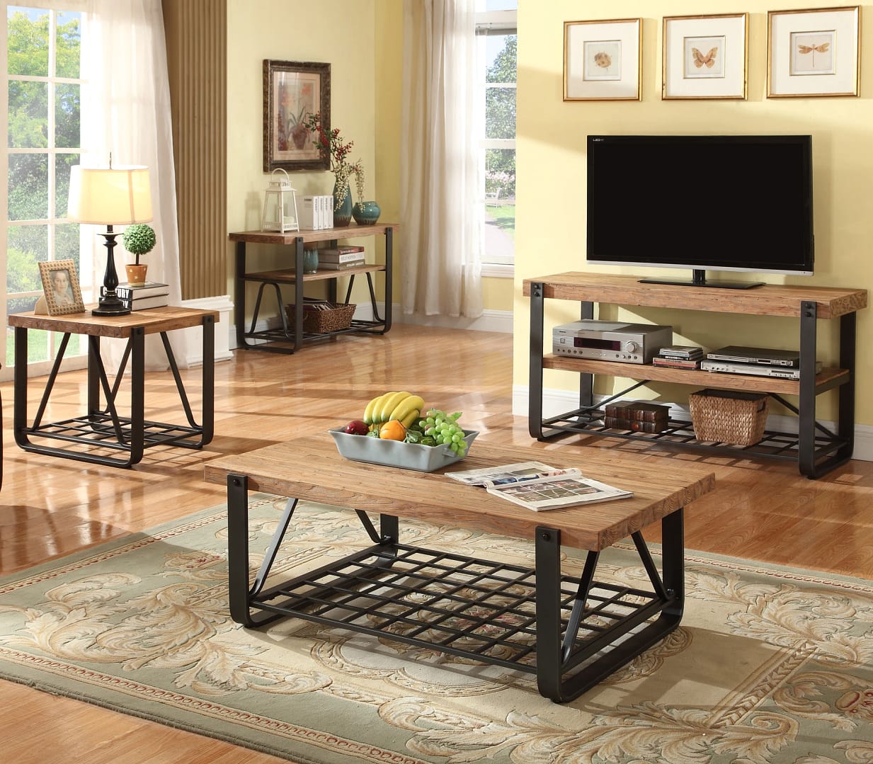 3 Piece Corta Coffee Table Set